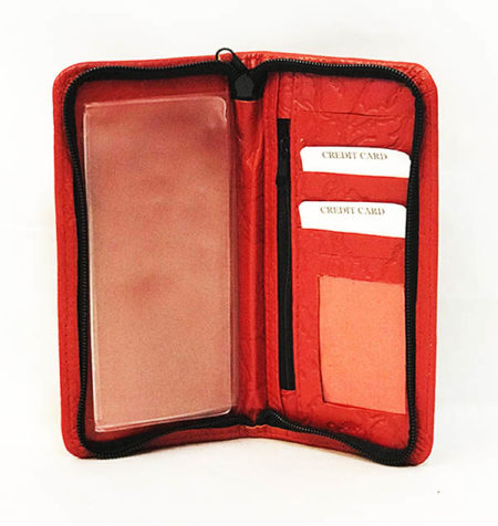 ZIPPERED CHECKBOOK COVER – Kenworld